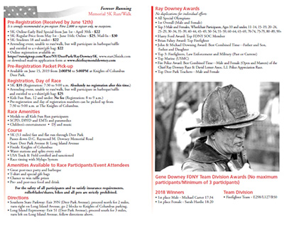 Chief Ray Downey Scholarship Charity Fund - Home